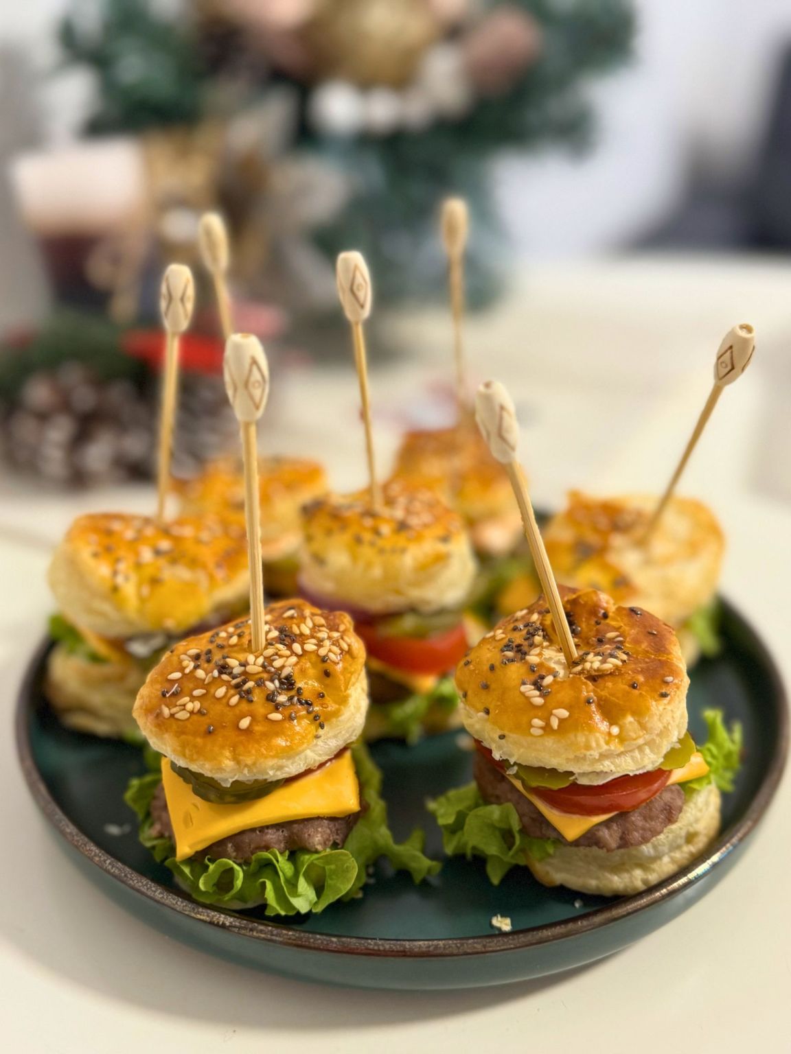 Homemade Mini Burgers